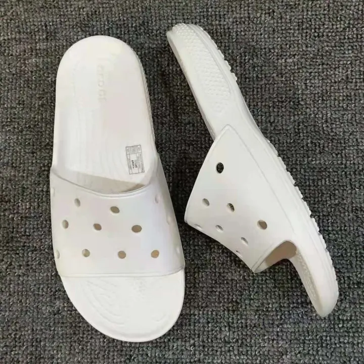 ready stock ONHAND Crocs 195. Classic Crocs Slide Black Authentic MenWomen | Lazada PH