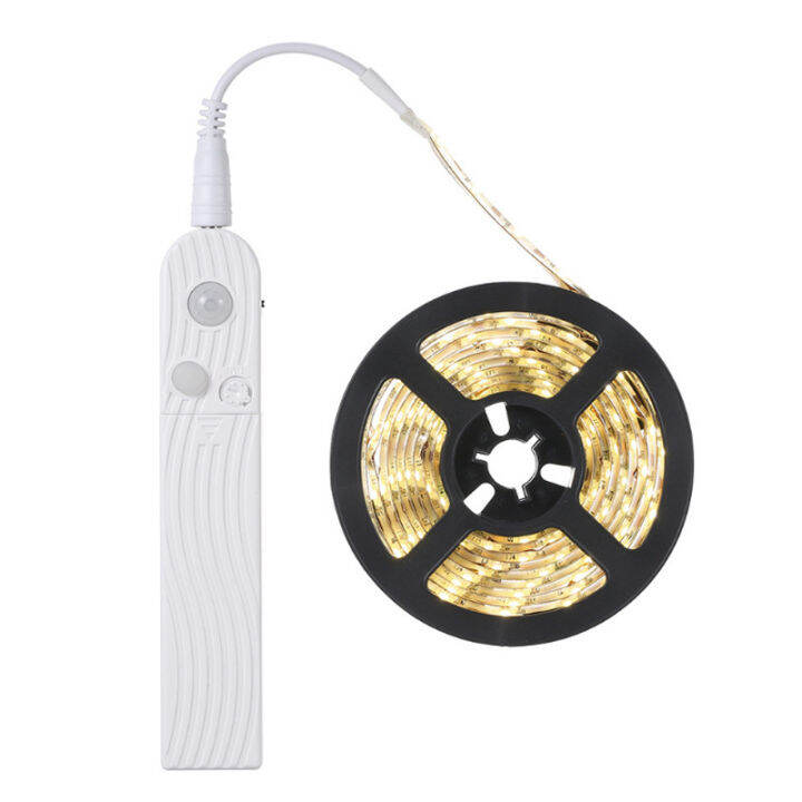 Motion Sensor Strip Light, LED Under Cabinet Lighting for Wardrobe ...