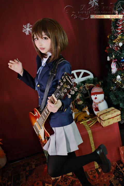 Light girl cos Qiu Shanling Hirasawa Yui Nakano Azusa uniform K-on- college uniform cosplay ...