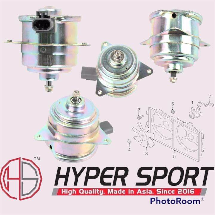 PROTON INSPIRA LANCER CY4 MITSUBISHI ASX OUTLANDER FAN MOTOR (2PIN ...