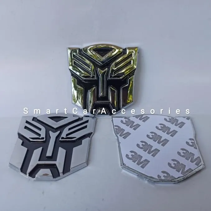 EMBLEM LOGO STIKER MOBIL TRANSFORMERS TRANSFORMER AUTOBOTS AUTOBOT 3D ...