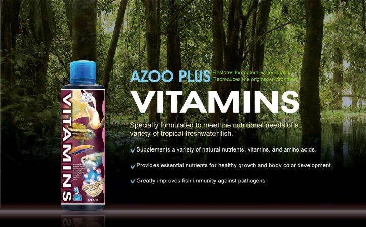 Azoo Plus Vitamins (250ml) | Lazada PH