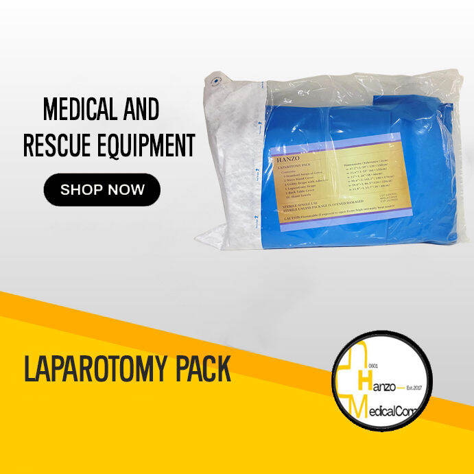 DISPOSABLE LAPAROTOMY PACK STERILE COMPLETE SURGICAL PACK | Lazada PH