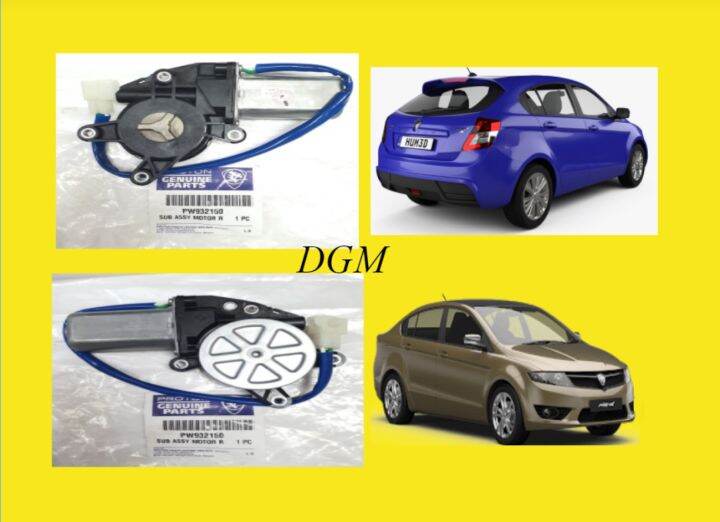 100% Original Proton Preve Suprima S Rear Right Power window Motor | Lazada