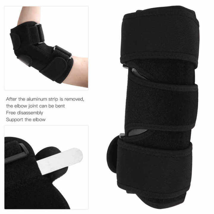 Siku ce boleh laras penetapan sakit Relief siku sokongan Splint untuk ...
