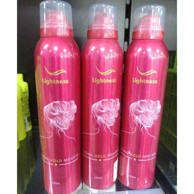 LIGHTNESS stronghold mousse 250ml | Lazada PH