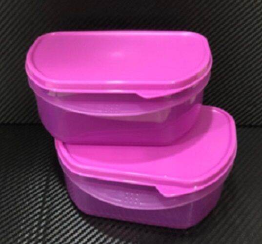 TUPPERWARE STACK EM ALL STACKABLE 650ml (2) | Lazada