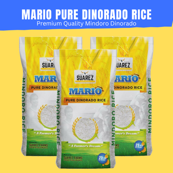 Mario Pure Dinorado Rice -25kg | Lazada PH
