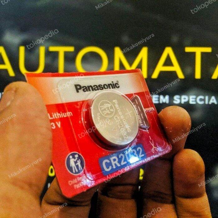 BATERAI REMOTE KUNCI MOBIL HONDA CRV HRV BRV ORIGINAL PANASONIC ...