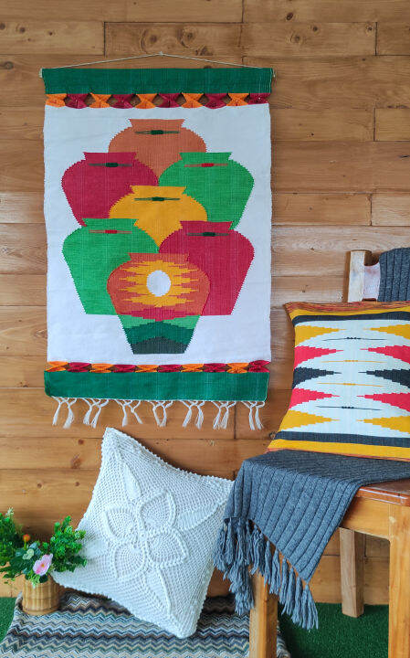 24" | Cordilleran-Baguio Wall Decor/Wall Hanging,(Abel) Handwoven ...