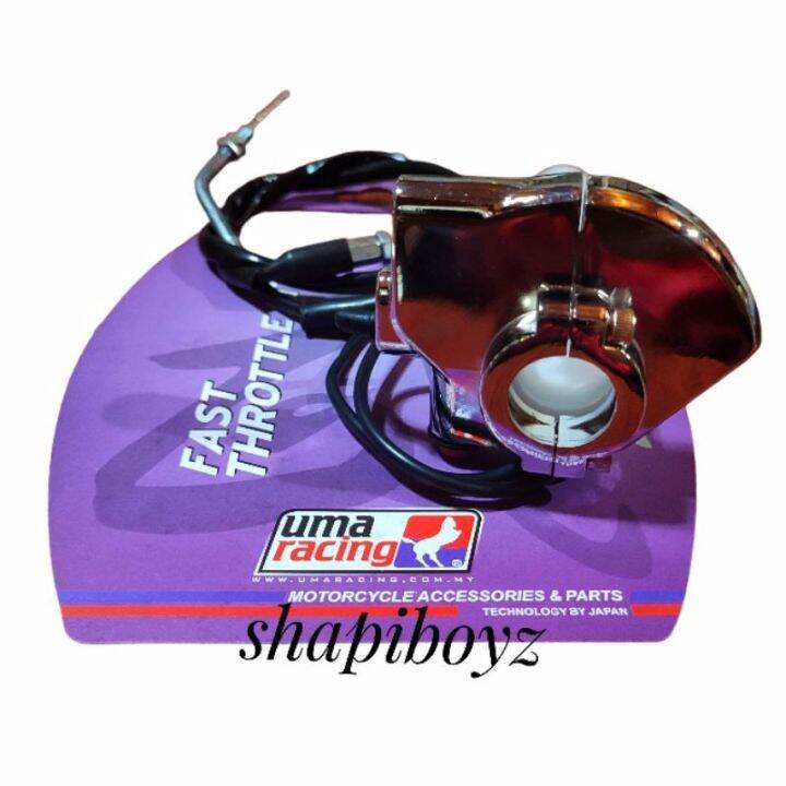 Uma racing quick throttle( universal for carb type only with free cable ...