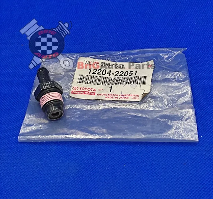 Toyota Altis 2002-2009 PCV Valve Original 12204-22051 | Lazada PH