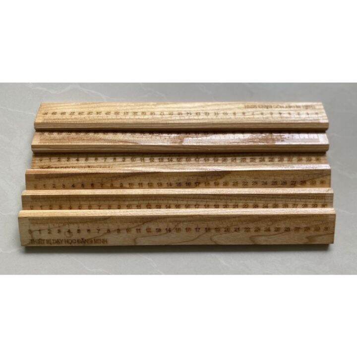 Thước kẻ gỗ 30 cm ( gỗ sồi ) | Lazada.vn