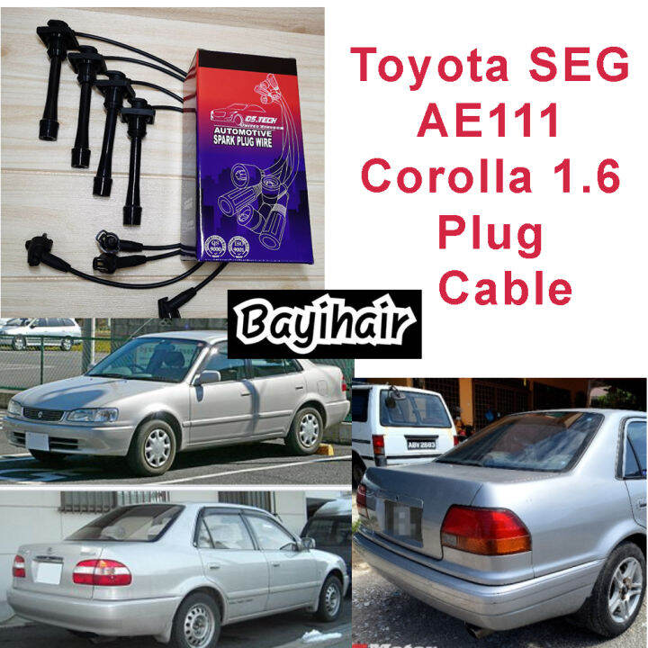 TOYOTA COROLLA AE111 SEG 1.6 1996Y SPARK PLUG CABLE WIRE | Lazada