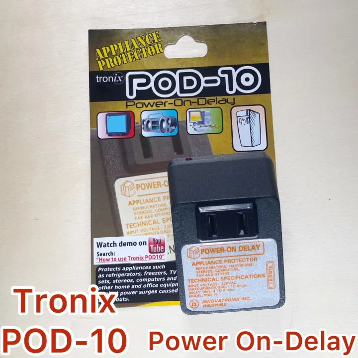 Tronix Pod-10 Power On-Delay | DAWENWIL ONLINE SHOP | Lazada PH