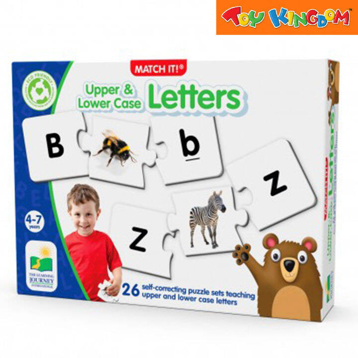 The Learning Journey Match It! Upper and Lower Case Letters Puzzle Set | Lazada PH