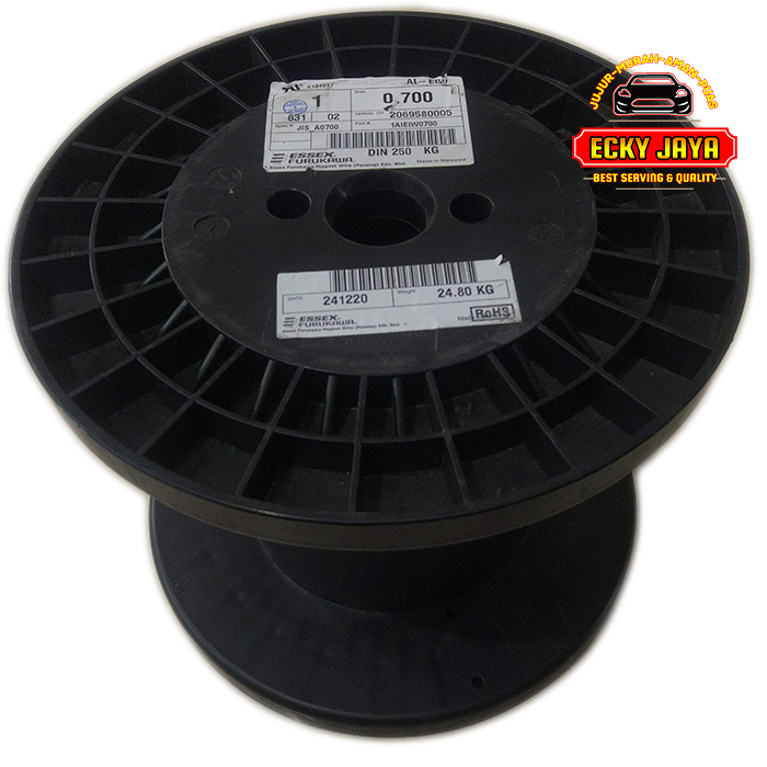 ROLL BOBIN BESAR SIZE JUMBO PLASTIK GULUNGAN KABEL KAWAT ESSEX | ROLLAN ...