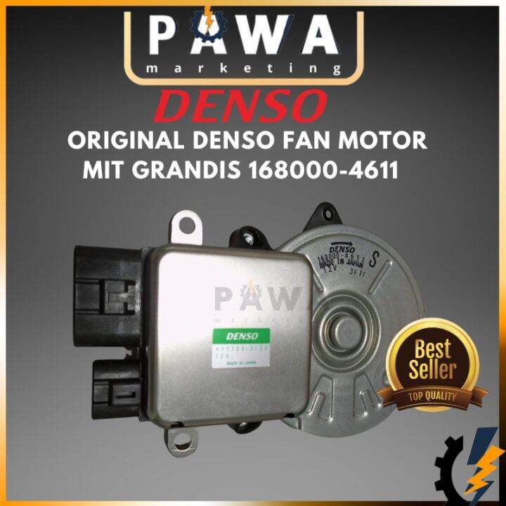 PAWA MITSUBISHI GRANDIS RADIATOR FAN MOTOR W/COOLER MOTOR DENSO 168000 ...