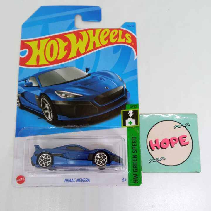 Hot Wheels Rimac Nevera Diecast HW Green Speed Original Mattel | Lazada ...