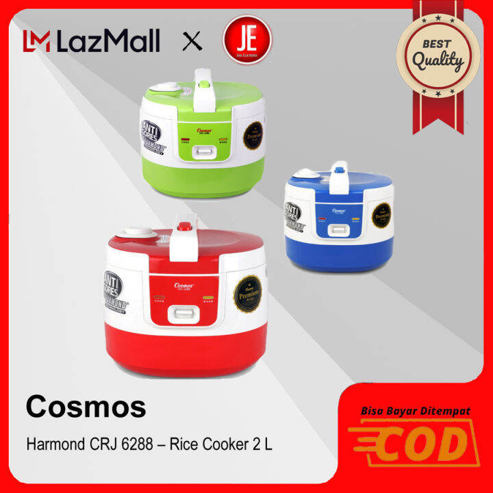 Cosmos Harmond CRJ 6288 – Rice Cooker 2 L ( Garansi Resmi ) | Lazada ...