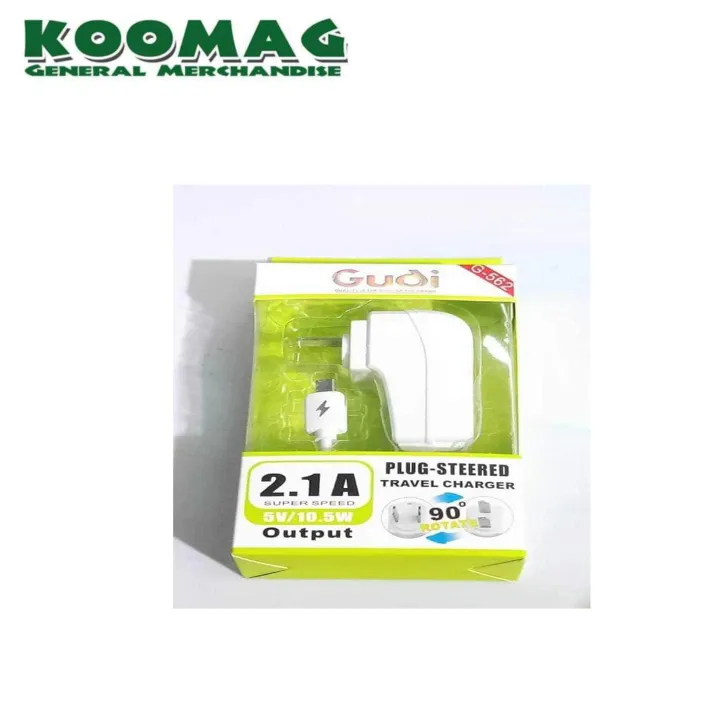 Value Original Gudi Universal 2.1A Fast Super Speed Charger Light 90 ...