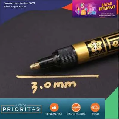 [BISA COD] Spidol Permanen / spidol permanen anti air / spidol permanen ...