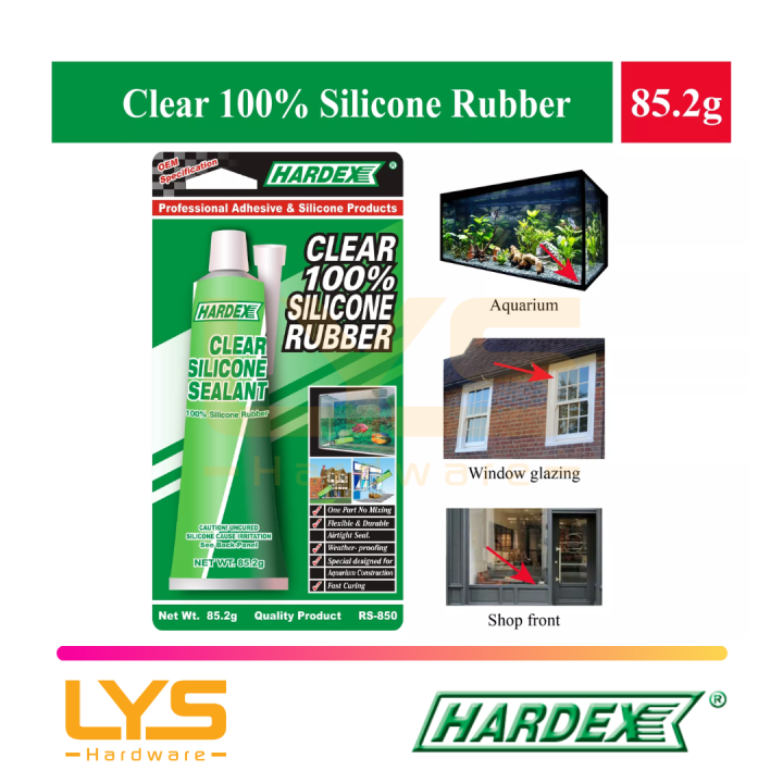 [LYSHardware][HARDEX] Clear 100% Silicone Rubber 85.2g [RS-850 ...