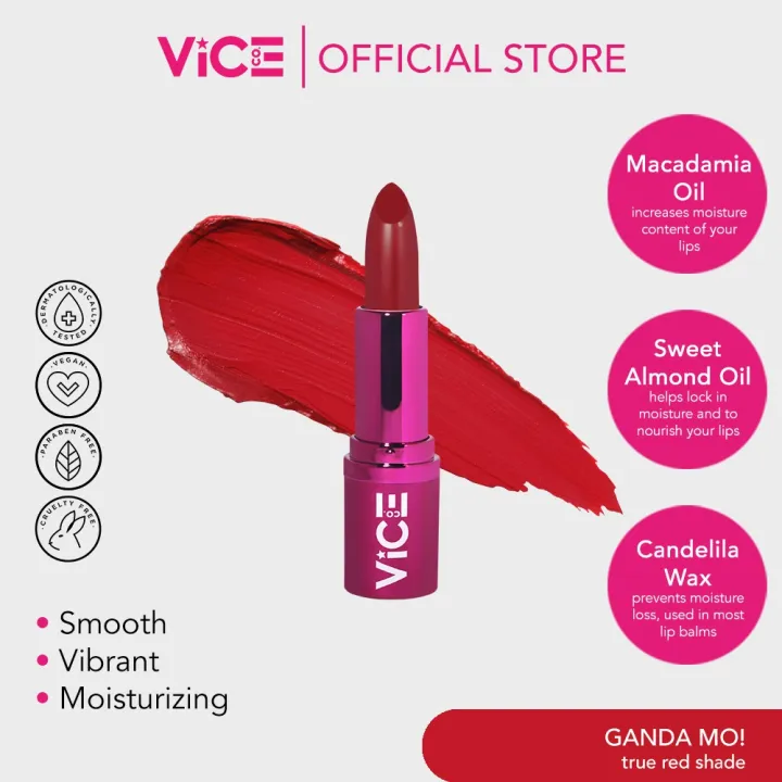 [\GVice Co Ganda Lang Creme Lipstick - Ganda Mo! 3.5g | Lazada PH