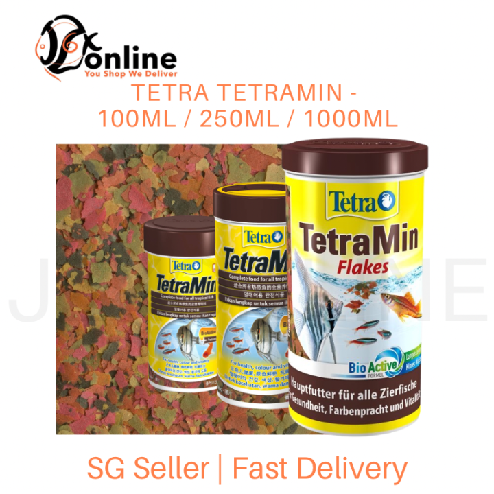 TETRA TetraMin - 100ml x2 / 250ml x2 /1000ml | Lazada Singapore