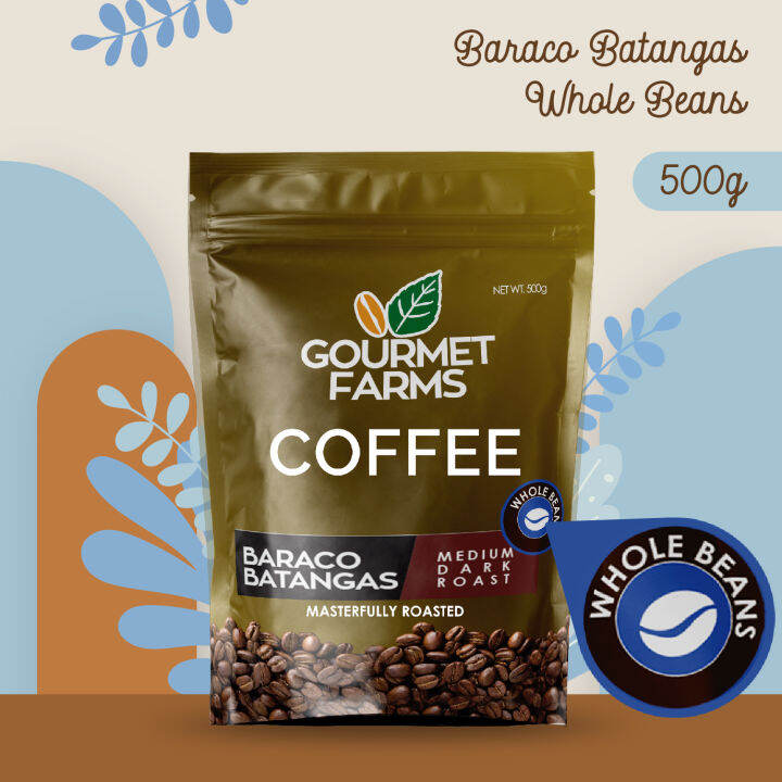 Baraco Batangas Coffee Whole Beans 500g | Lazada PH