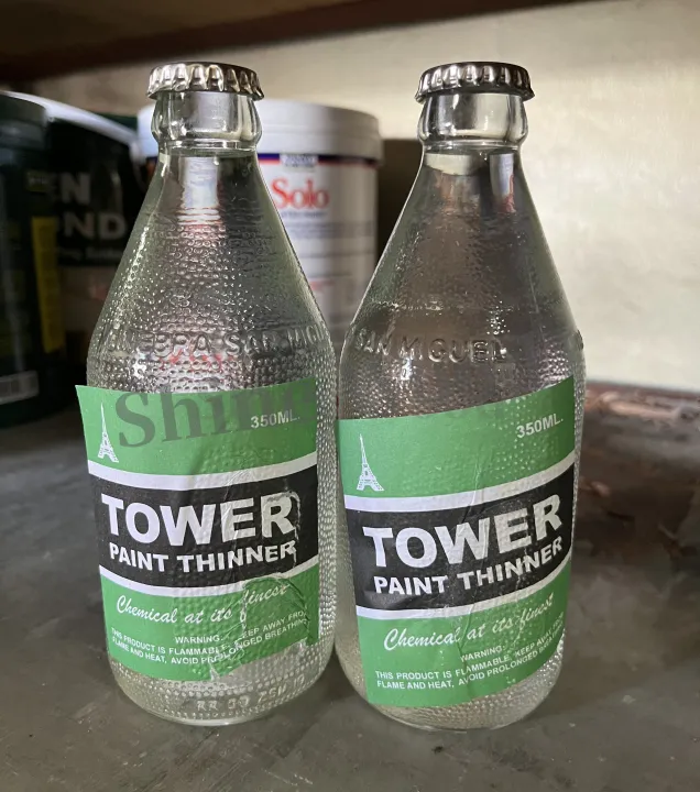 S.W TOWER PAINT THINNER 350ML #446 | Lazada PH