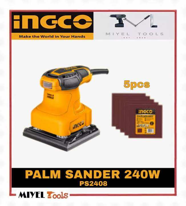 INGCO Palm Sander 240W (PS2408) | Lazada PH