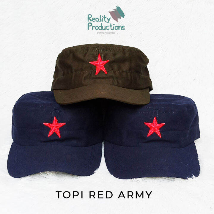 Topi Red Army Bintang Merah | Lazada Indonesia