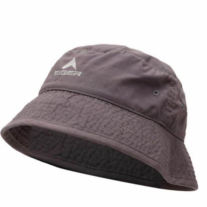 Eiger Bucket Hat Topi Rimba Welcome To Djungle - Grey | Lazada Indonesia