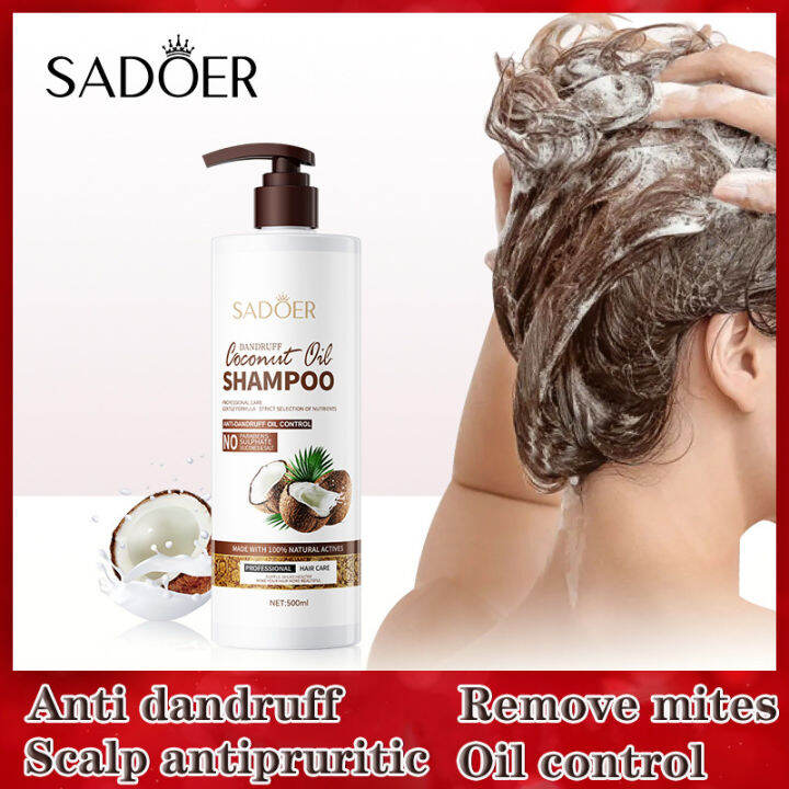 Shampoo Dandruff Coconut Shampoo Amino Acid Anti-Dandruff Oil Control Nourish Hair RootsOil ...