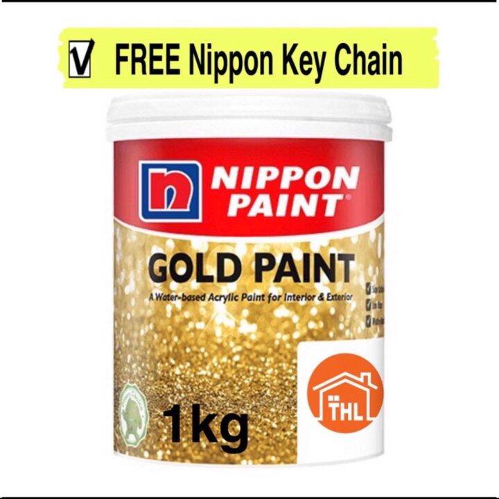 Nippon Water Based Gold Paint 1kg | Lazada