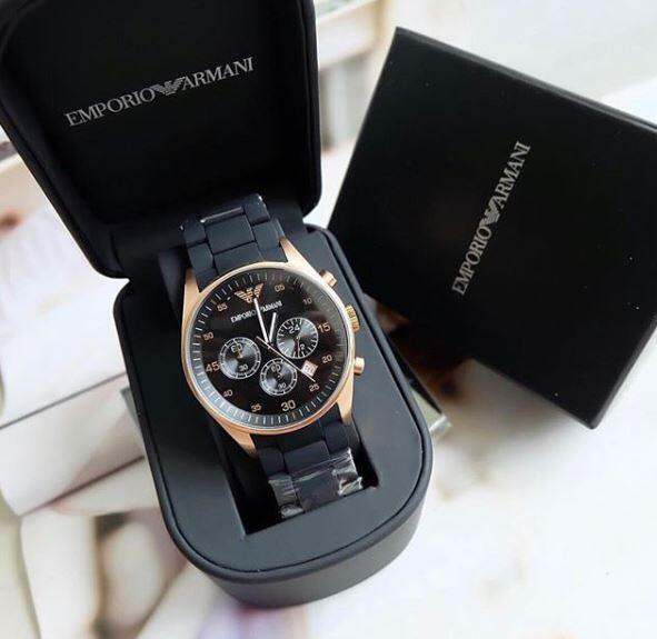 AR5906 Emporio Armani Unisex Chronograph Watch | Lazada PH