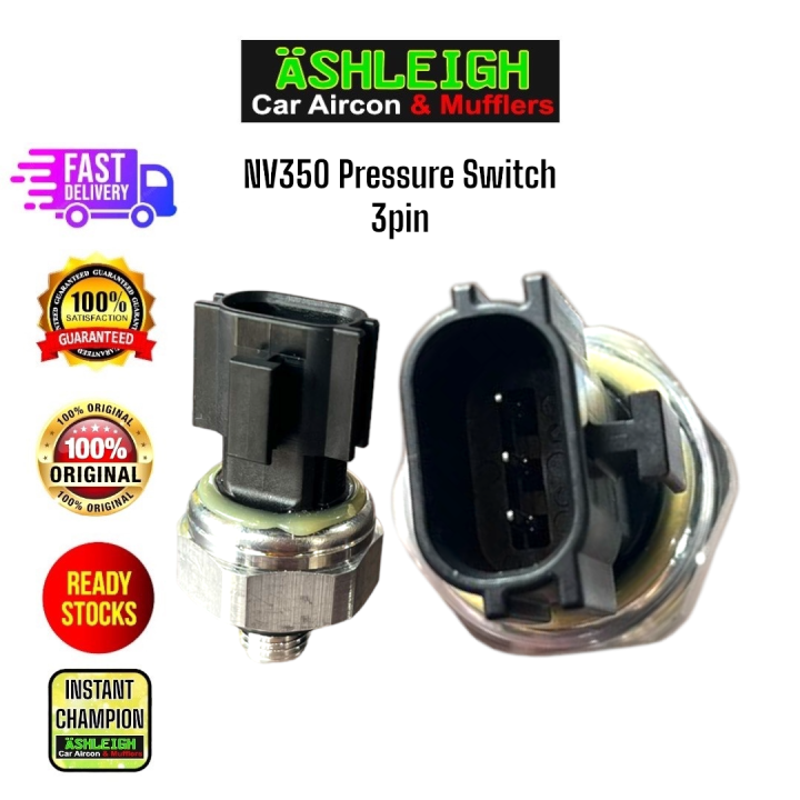 Nissan NV350 3pin Pressure Switch Car Aircon Parts Sensor | Lazada PH