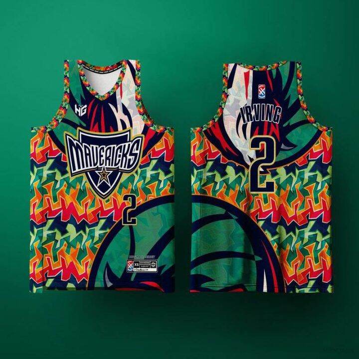 เสื้อกีฬาบาสเก็ตบอล Jay Mavericks Irving Concept สําหรับผู้ชาย และ ...