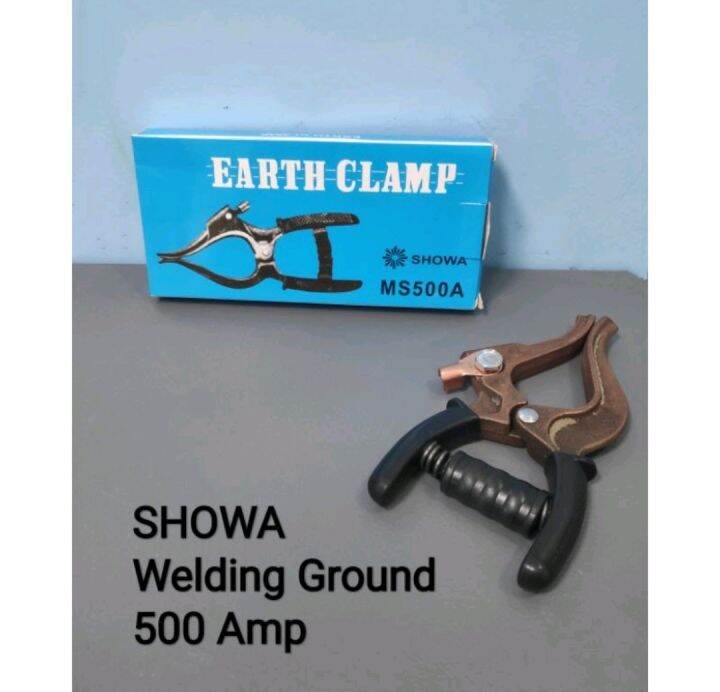 Welding Ground AZZUNO 300Amp Clamp With 10-ft Cable - Heavy Duty ...