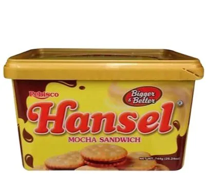 Hansel Mocha Sandwich Cream Filled Biscuits 705g | Lazada PH