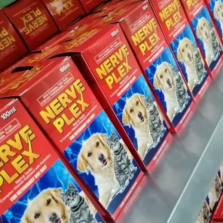 [VETKLIX] NERVE PLEX 100ml VITAMIN SUPPLEMENT FOR DOG & CAT / BITAMINA ...