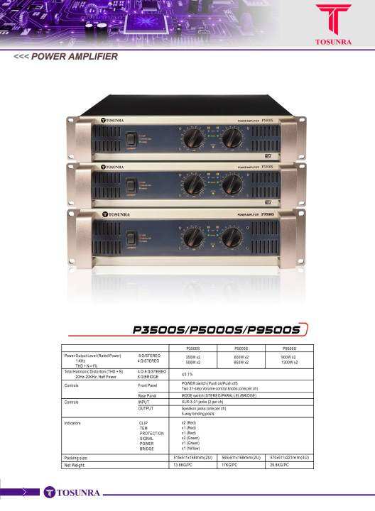 TOSUNRA P5000S PURE COPPER POWER AMPLIFIER 600W*2 AUDIO SMARTPHONE ...