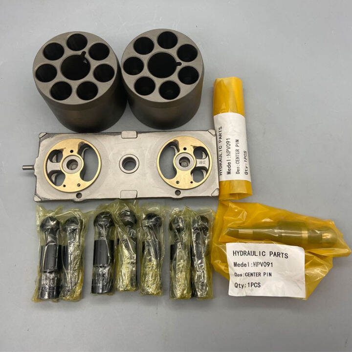 Excavator HPV102 hydrualic parts HITACHI EX200-2 Piston valve plate EX200-3 EX200-5 Swash assy ...