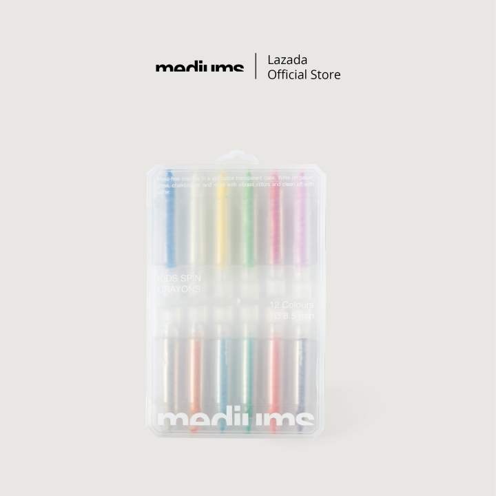 MEDIUMS KIDS SPIN CRAYON I สีเทียน แบบหมุน | Lazada.co.th