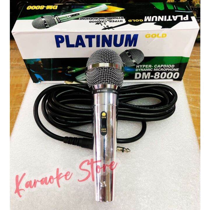 COD Hyundai platinum DM-8000/DM-8000W original Dynamic Microphone ...