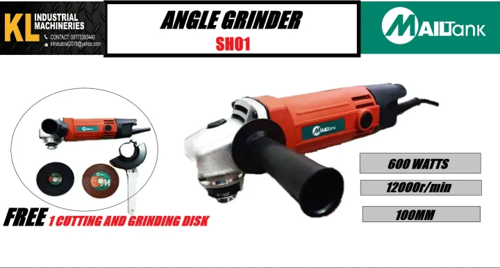 MAILTANK ANGLE GRINDER 600WATTS | Lazada PH