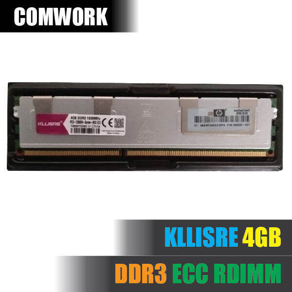 แรม KLLISRE 4GB DDR3 ECC SERVER REG RAM MEMORY RDIMM REGISTERED PC3 X58 X79 X99 C602 MAC PRO ...