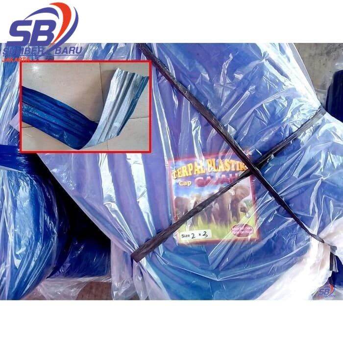 TERPAL PLASTIK 4x5 METER /TERPAL A3/TERPAL TENDA/TERPAL JADI - S Baru ...
