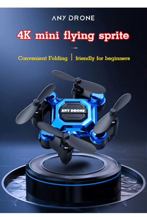 vivi lifestyle 4K Mini Folding Drone HD 4K single camera high level ...